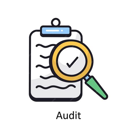 Premium Vector Audit Vector Outline Doodle Design Illustration Symbol On White Background Eps