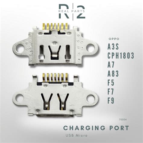 Jual Konektor Cas Oppo A3s Cph1803 A7 A83 F5 F7 F9 Plugin Usb