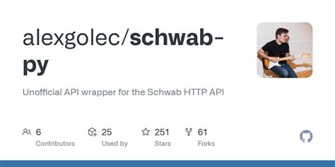 Github Alexgolecschwab Py Unofficial Api Wrapper For The Schwab