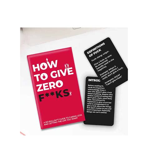 Gadget Man Ireland How To Give Zero Fucks