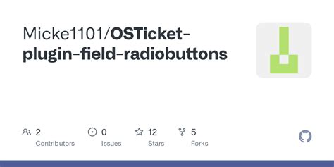 github micke1101 osticket plugin field radiobuttons