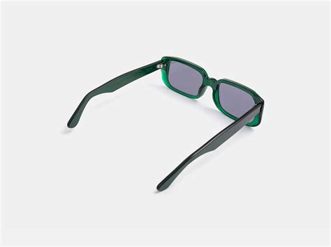 Occhiali Da Sole Glassing Design Squadrato In Acetato Per Faccia Rotonda Unisex