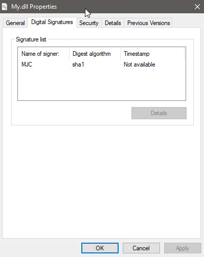 Signing Net Assemblies With Certificates Windows Edition Miha Jakovac