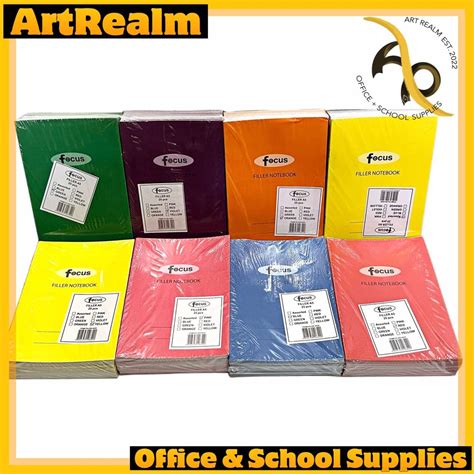 Focus Filler Notebook [a5] [ 6 X 8 5 Inch ] Shopee Philippines