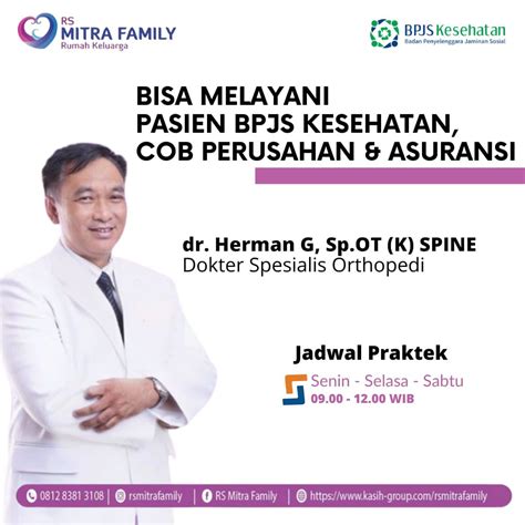 Bisa Melayani Pasien Bpjs Kesehatan Cob Perusahaan And Asuransi Kasih