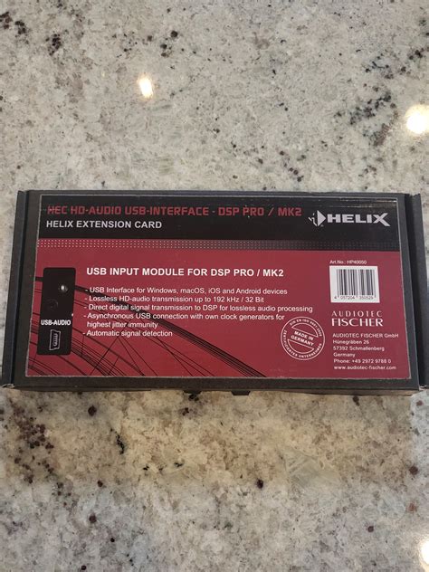 Helix Hec Usb Module For Dsp Pro Mk2 Car Stereo Forum