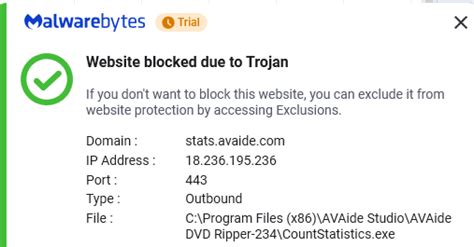 Request For Review Of False Positive Detection Website Blocking Malwarebytes Forums