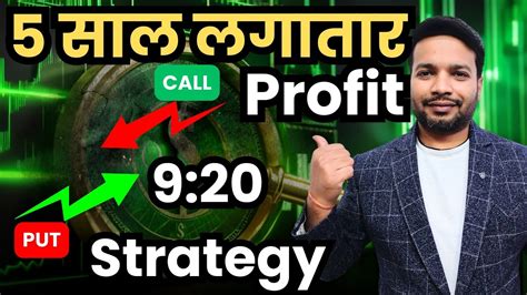 Options Trading Strategy For Consistent Profit Algotest Backtest Secrets Unveiled YouTube