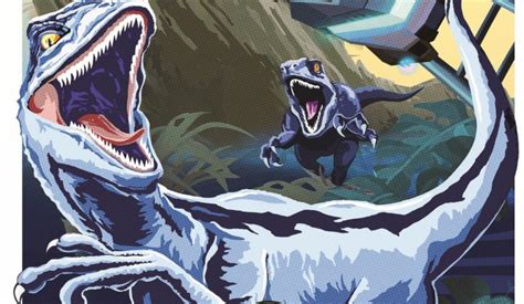Jurassic World Attraction Poster Print 11x14 Velocicoaster Universal