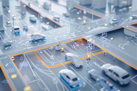 Premium Photo Advanced 3d Visualization Of Smart Traffic Management Center For Autonomous Vehicles