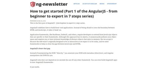 10 Best Angularjs Tutorials Useful For Developers