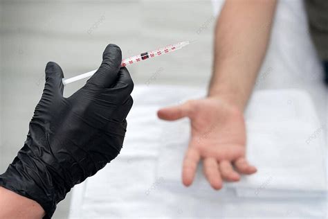 Doctor Administers Botulinum Toxin For Hyperhidrosis Body Perspire