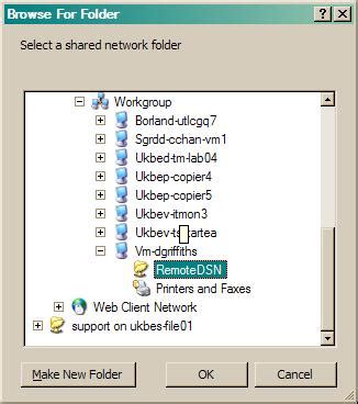 Why Might The ODBC Connection Cannot Be Found Error Occur When Trying To Use The DB Tester