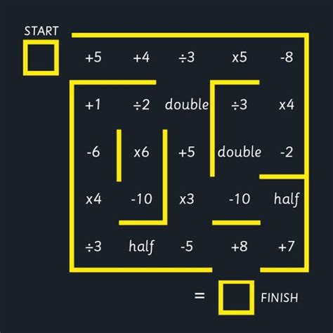 Rectangular Maze Designs Lines