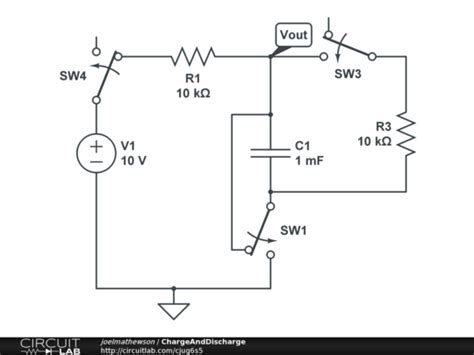 ChargeAndDischarge CircuitLab