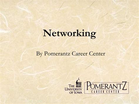 networking ppt