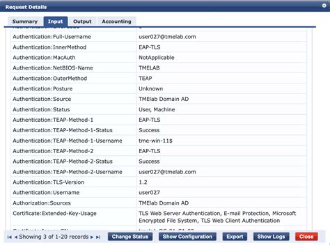 clearpass wireless teap service problem security