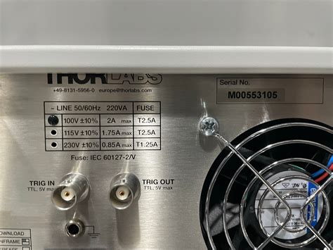Thorlabs Pro 800 W Ldc8002 Ld Controller Pda 8000 2 Pd Amplifier Test