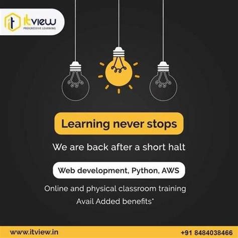 Web Development Python Aws Modes Of Training Online And Physical