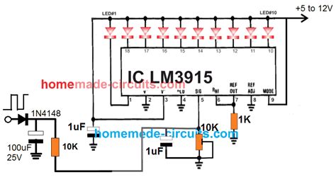 Tachometer Schematic Diagram