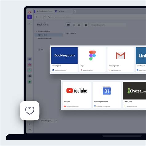 Bookmarks In Opera Customize Sync And Manage Browser Bookmarks Opera Browser