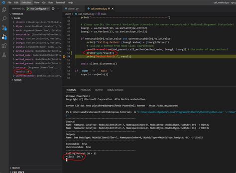 call method function always returns variables of type string · issue
