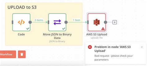 Aws S3 Upload Not Working Questions N8n Community
