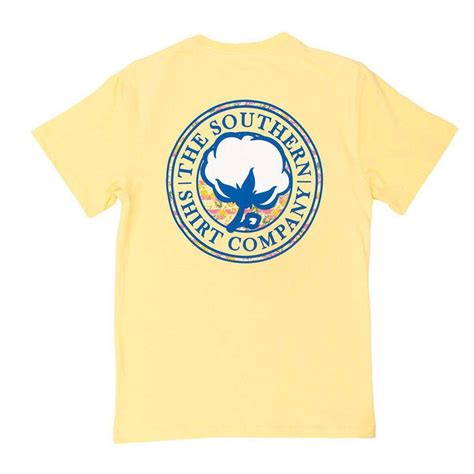 Southern Shirt Company Pineapple Logo Tee Shirt In Sunshine Country