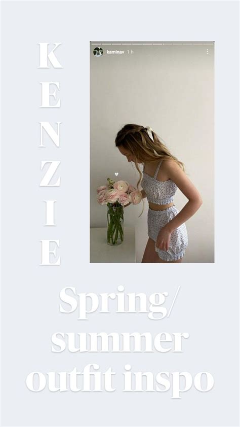 K E N Z I E Spring Summer Outfits Summer Outfits Outfit Inspo