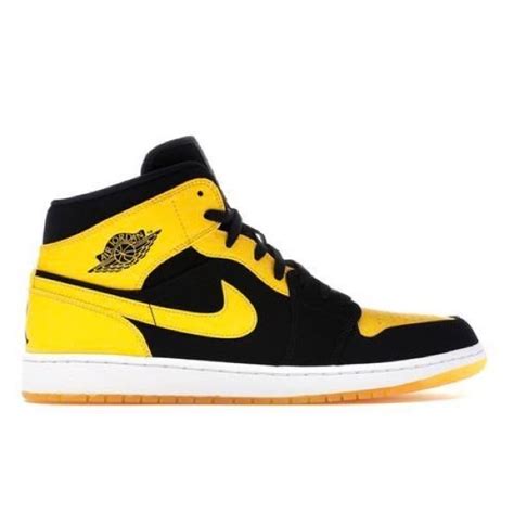 Shoes Nike Air Jordan Mens Black And Yellow Sneakers Poshmark