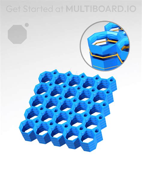 6x6 Multiboard Core Tile X4 Stack 3d Model By Multiboard On Thangs