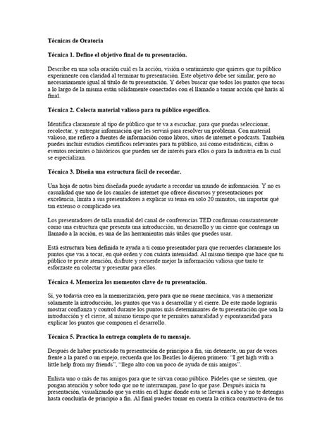 Bogarin Liliana Tp42 U4 Pdf Hablar En Público