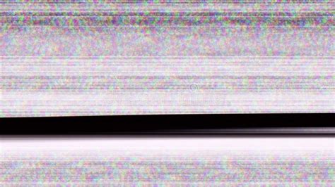 Screen Noise Texture No Signal Display Stock Video Video Of