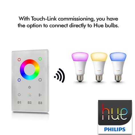 Scene Color Touch Panel And Dimmer White ZigBee RGB Genie