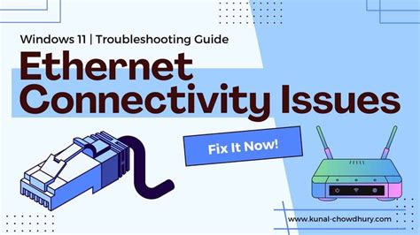 An Advertisement For The Windows Troubleshooting Guide With Text That Reads Ethernet