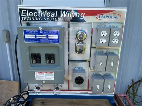 Learnlab Model 1534 Electrical Wiring Training System Panel Only Ebay