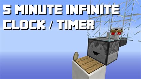 Minecraft 5 Minute Infinite Clocktimer Youtube