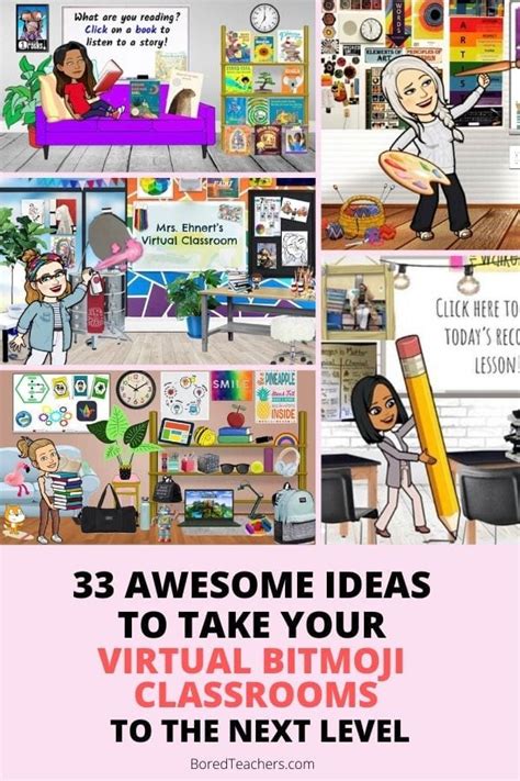 33 Awesome Ideas To Take Your Virtual Bitmoji Classrooms To The Next Level