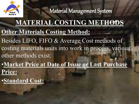 Material Management System Ppsx