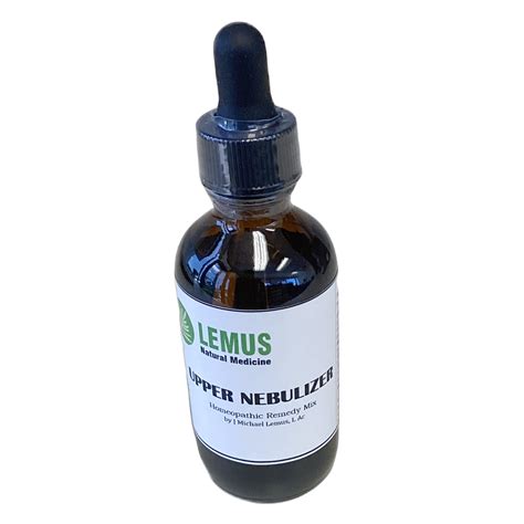 Upper Nebulizer Liquid 2 Oz Lemus Natural Medicine