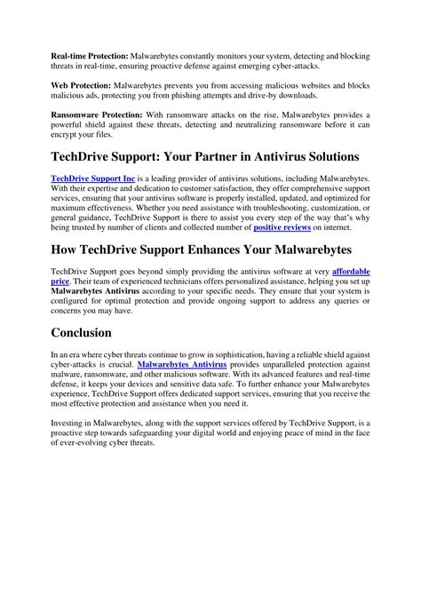 Ppt Malwarebytes Your Shield Against Cyber Attacks Techdrive