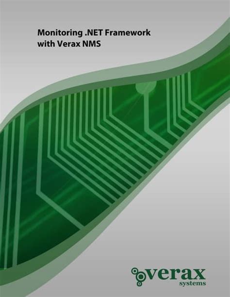 How To Monitor Net Framework Pdf