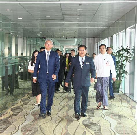 ဒုတိယဝန်ကြီးချုပ်နှင့် နိုင်ငံခြားရေးဝန်ကြီးဌာန ပြည်ထောင်စုဝန်ကြီး ဦးသန်းဆွေ ဦးဆောင်သည့် မြန