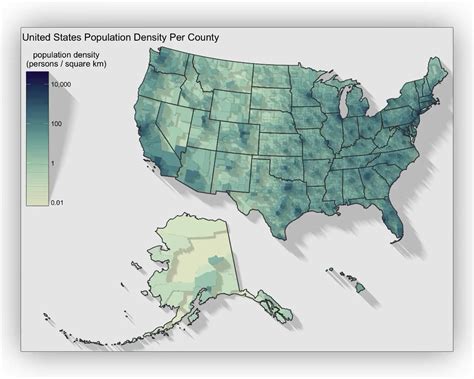 3d Visualization Of Us Population Density Per County Using Ggplot2
