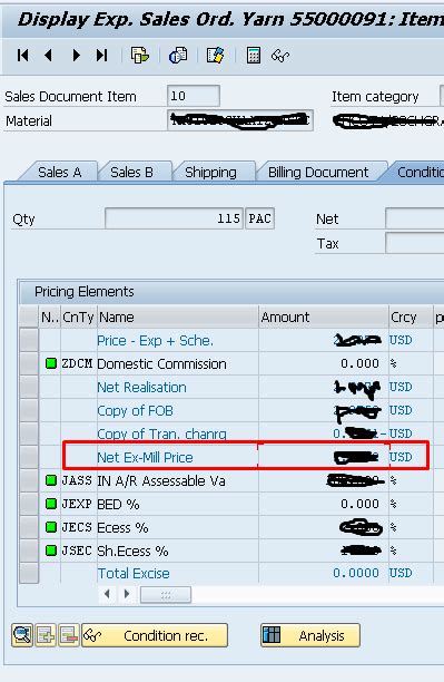 Solved Table For Getting Pricing Data In Sales Order Sap Community
