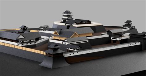 Japanese Imaginary Castle（ Abridged Edition） Autodesk Community Gallery