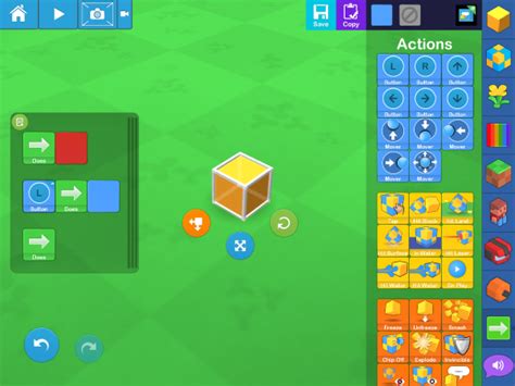 How To Use Action Blocks And Actions Official Blocksworld Wiki