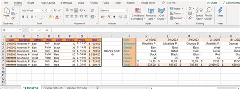 How To Transpose Cells In Excel Excelpedia