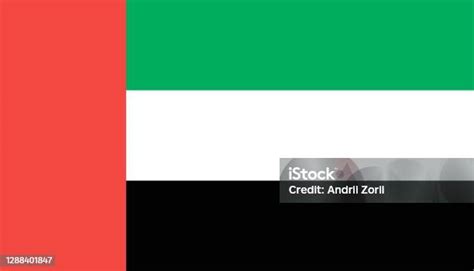 Uae의 국기 벡터 일러스트레이션 아랍에미리트 국기에 대한 스톡 벡터 아트 및 기타 이미지 아랍에미리트 국기 국기 기 Istock