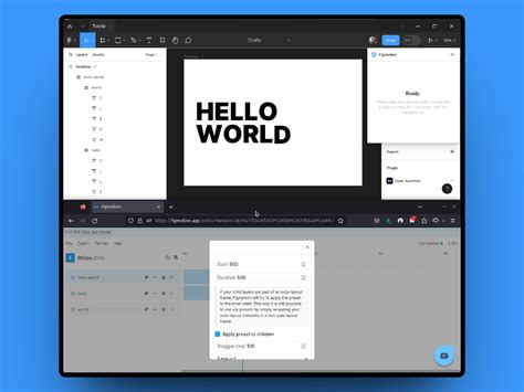 Staggered Title Mini Tutorial Figmotion Standalone